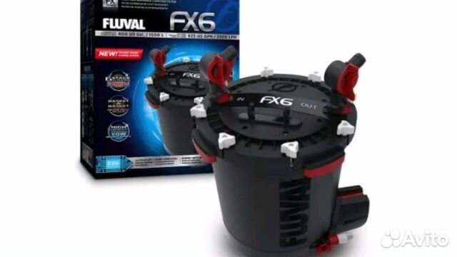 Внешний аквариумный фильтр fluval FX 6