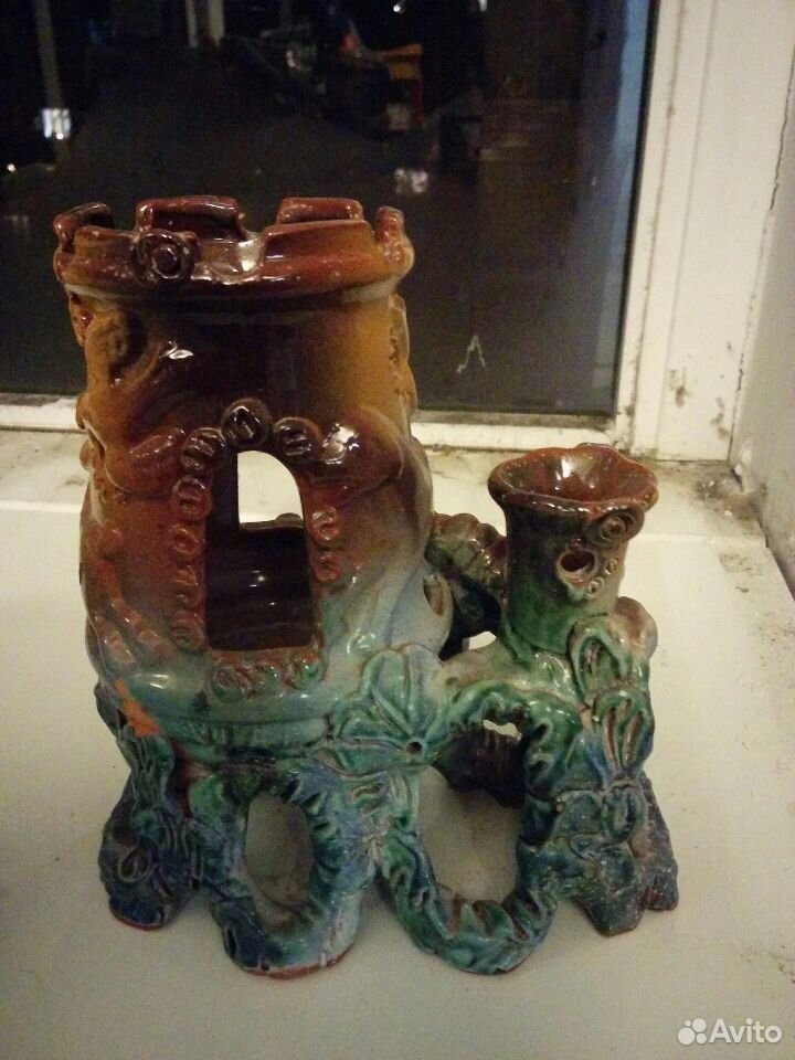 Декор, замки, скалы, грот, грунт