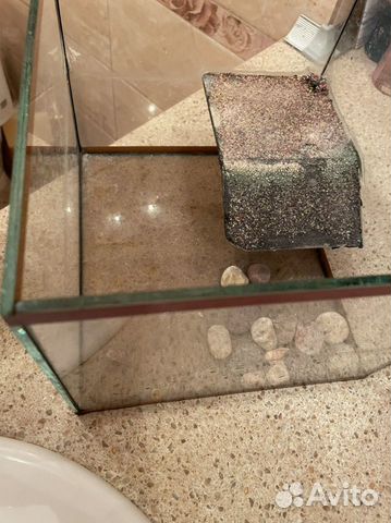 Аквариум и переноска для черепахи