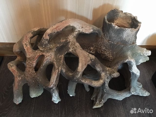 Грот коряга для аквариума