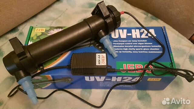 Jebo UV-H24 24W стерилизатор для аквариума