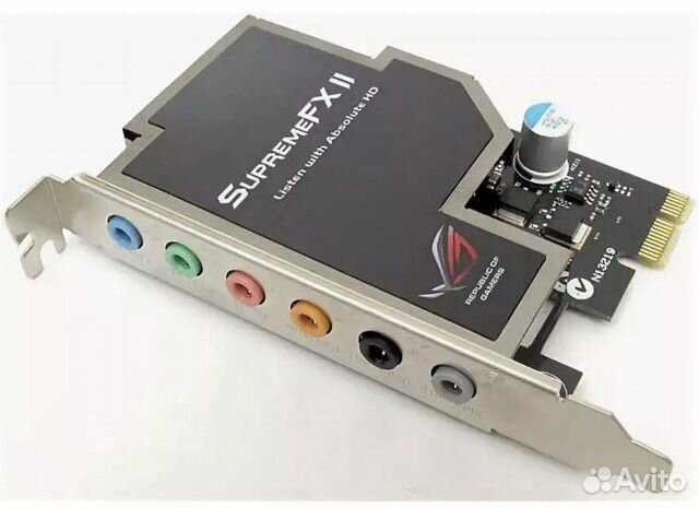 Внутренняя звуковая карта Supreme fx 2 купить в Иваново | Электроника ...