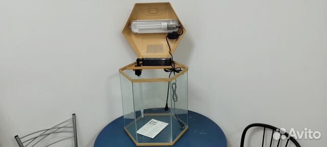 A-A Аквариум Hexagon 60л